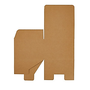 Stockroom Plus Brown Gift Boxes with Lids, Bulk for Wedding Favors, Birthday Party (6x6 In, 25 Pack)