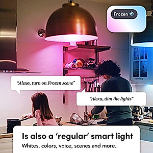 LIFX Clean, A19 1100 lumens, Full Color with Antibacterial HEV, Wi-Fi Smart LED Light Bulb, No Bridge Required, Works with Alexa, Hey Google, HomeKit and Siri (1-Pack)