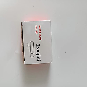 Lxaqinj Paper-clips,Durable & Rust Resistant,Paper Clips. Great for Office, School and Personal Use.