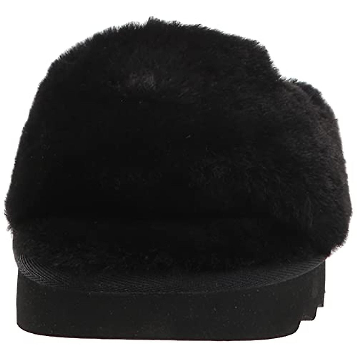 Koolaburra by UGG Women's Fuzz-AH Slipper, Black, 11