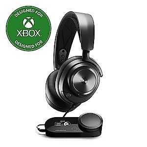 SteelSeries Arctis Nova Pro for Xbox Multi-System Gaming Headset - Premium Hi-Fi Drivers - Hi-Res Audio - 360° Spatial - GameDAC Gen 2 - Stealth Retractable Mic - Xbox, PC, PS5/PS4, Switch