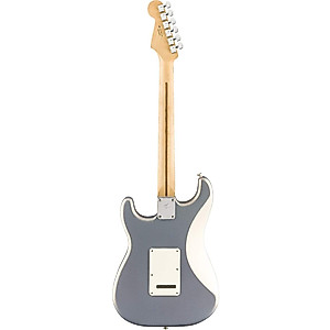 Fender Player Stratocaster HSS Electric Guitar, with 2-Year Warranty, Silver, Maple Fingerboard