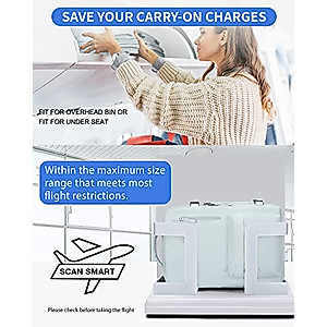 Carry on Travel Laptop Backpack for Women Men, Flight Approved,Backpack for Women, Travel Bag Hiking Outdoor Sports Rucksack Casual Daypack Backpack, Blue Simple