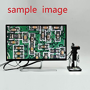 HAYEAR 34MP 1080P 60FPS 2K Full HD HDMI USB C-Mount Electronic Industry Microscope Camera for PCB Repair Soldering Remote Controller