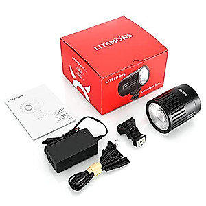 Godox LC30D Litemons Tabletop LED Light, 33w 5600K CRI 95+/TLCl 96+ Daylight Video Light, 8 Preset Lighting FX Effects