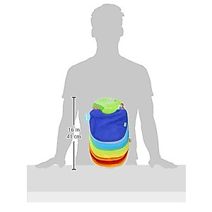 green sprouts Stay-dry Baby Bibs (10 pack) Waterproof protection, Adjustable hook-&-loop closure, Machine washable