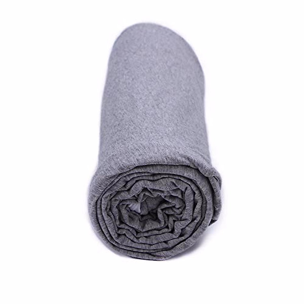 INSEN Pregnancy Body Pillow Jersey Cover,C Shaped Full Body Pillow Cover for Pregnant Women (Grey Jersey)