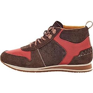 Teva New Women's Highside '84 Mid Sneaker Chocolate Brown/Tandoori Spice 9