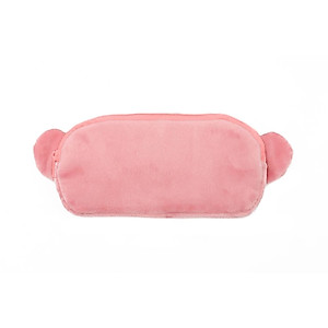 Monuva - Cute Stitch Plush Pencil Case Cartoon Stationery Pouch Soft Cosmetics Travel Bag for Kids (Blue)