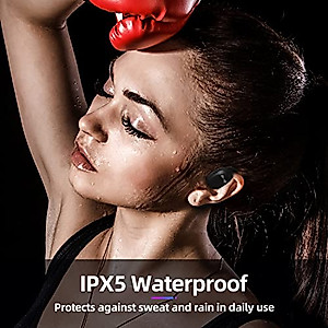 Sainellor Open Ear Air Conduction Headphones, 48H Playtime Bluetooth 5.2 Wireless Earbuds，16mm Dynamic Drivers Touch Control Sport Headphones