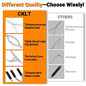 40" Fire Tongs Firewood Grabbers and Fire Poker Set, Stainless Steel Large Log Grabbers for Outdoor Fireset Fire Pit Bonfire Campfire Backyard Deck Indoor Fireplace Tools Set