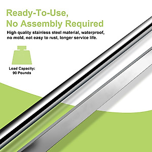 MRCTVG 58in Lightweight Clothes Drying Rack, Foldable Garment Racks for Small Space Hanging Clothes, Premium Stainless Steel Laundry Rack for Air Drying Clothing（Silver）