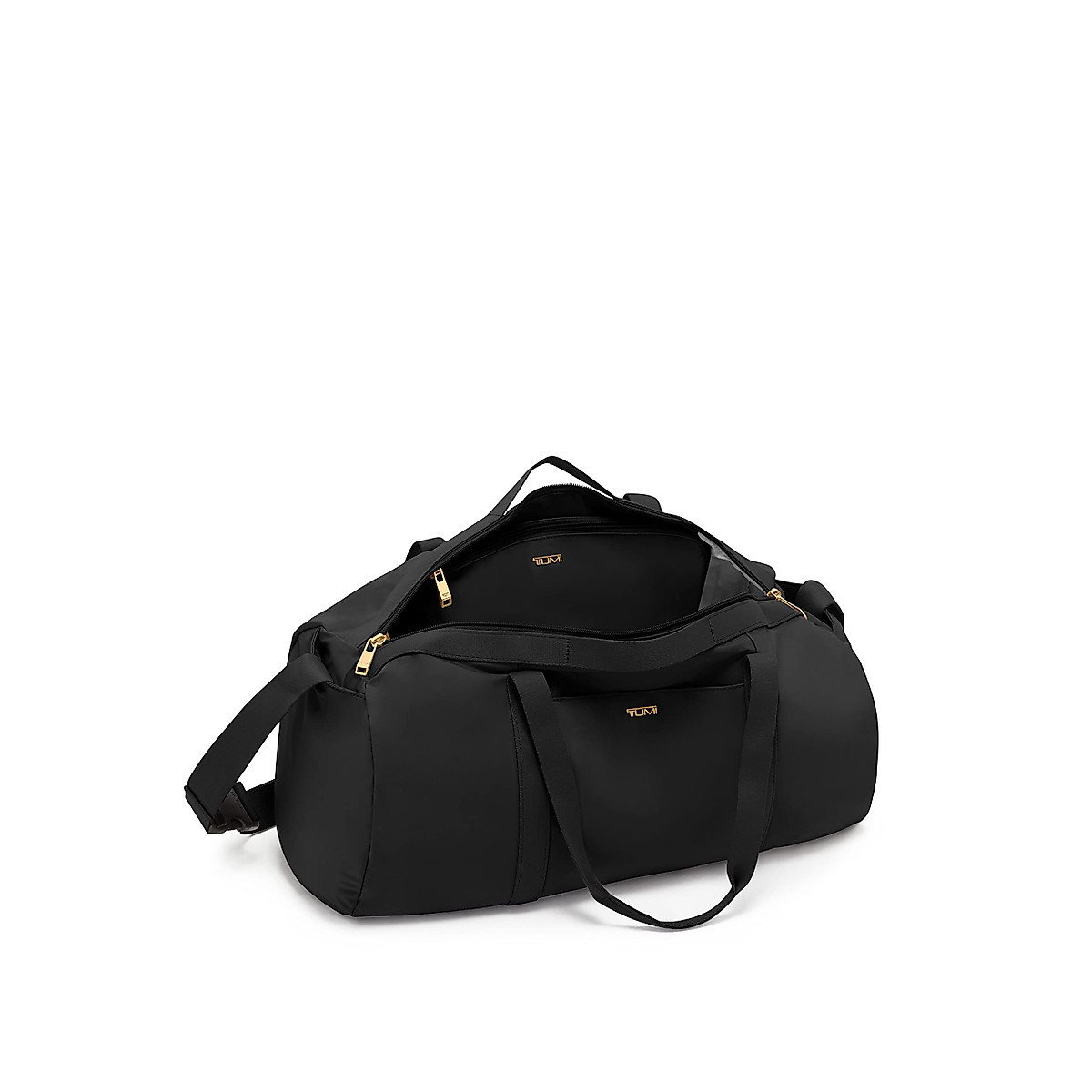 TUMI - Voyageur Just in Case Tote and Just in Case Duffel Bag (Black/Gold) - Bundle