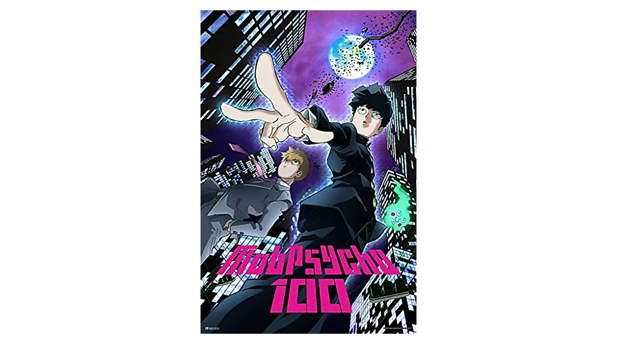 Mob Psycho 100 Poster - Official Anime Art Print 12x18 Inches
