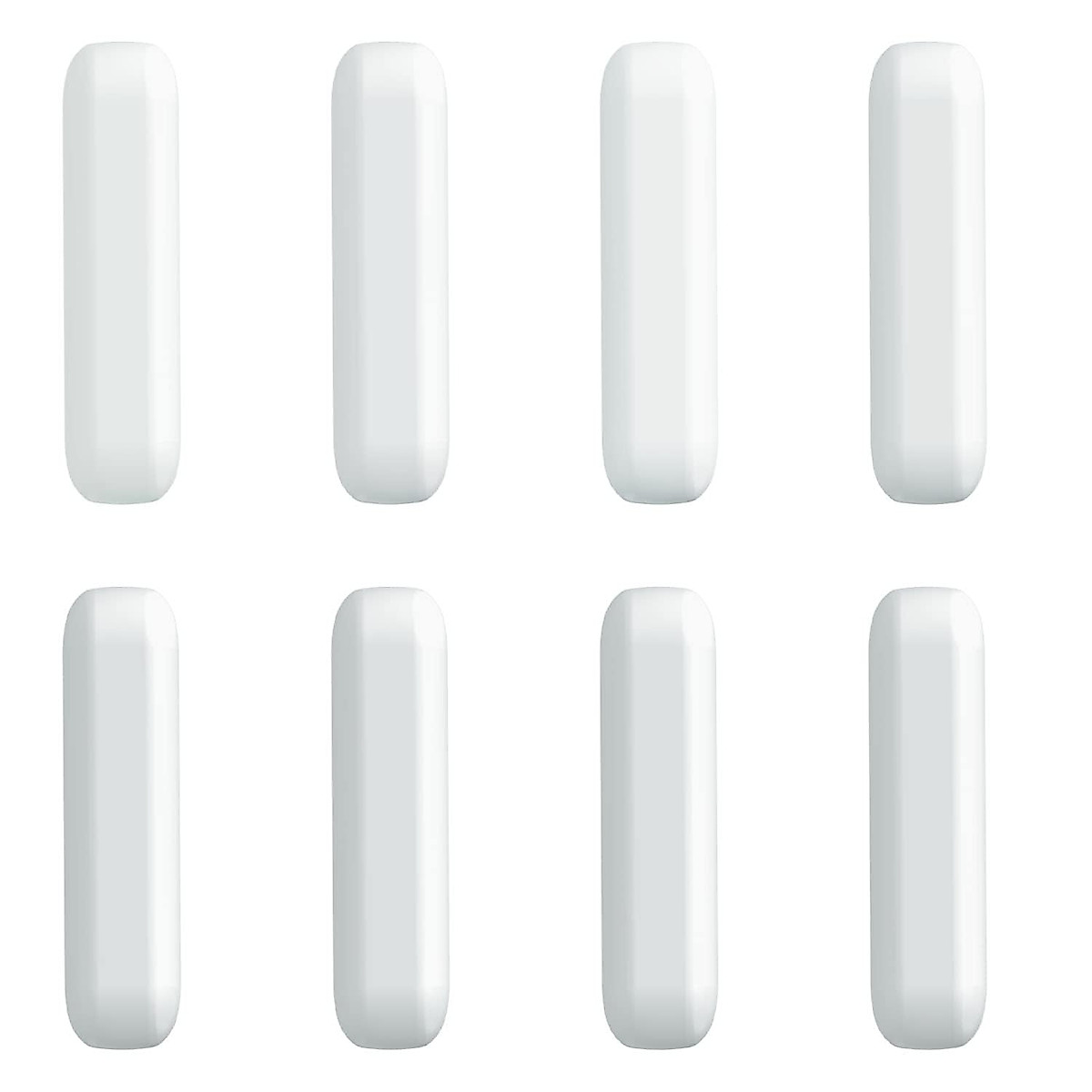 ONiLAB 8PCS 8 * 30mm Magnetic Stirrer Mixer Stir Bars, White Color, Stir Rod Magnetic, Laboratory Magnetic Stir Bar Set,Stir Plate Bar, Stir Plate Magnet Stick