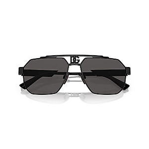 Dolce&Gabbana 0DG2294 59 01/87 Sunglasses, Unisex-Adult, Multicoloured (Multicoloured), One Size