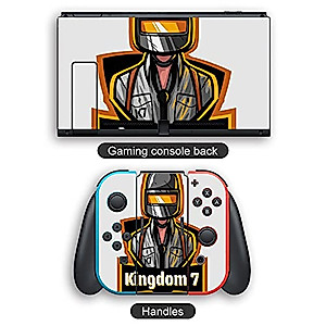 P-UB-G Switch Game Console Stickers.Anti-Fingerprint,Scratch Resistant and Anti-Scratch.Suitable for Switch and Switch Lite Game Consoles.