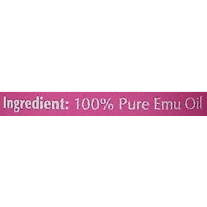 Leven Rose Emu Oil, 100% Pure Natural Hair Strengthener Anti Aging Skin Moisturizer 4 oz