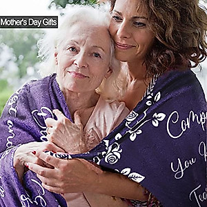 to My Mom Mothers Day Blanket Gifts Mothers Day from Daughter Son for Mother Throw Blanket Presents Regalos para Mama Dia De Las Madres Christmas Blanket Gifts 60''*80''