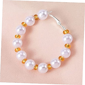 VILLCASE 3sets Earring Hoops for Jewelry Crafting Women's Earring Studs Earring Making Kit Alloy Round Hoops Jewelry Supplies 96pcs*3