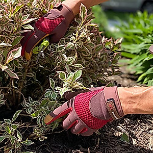 Wells Lamont womens 7872 Women s Work Gloves, Red, Medium Pack of 1 US