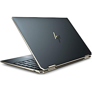 HP Spectre Touch x360 13 in Blue-Gold Convertible 2-in-1 Laptop 11th Gen Quad Core Intel i5 up to 4.2GHz 8GB DDR4 256GB SSD 13.3in FHD Gorilla Glass 13-AW200 (Renewed)