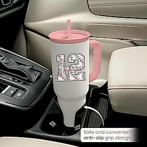 Personalized Baseball Mama Tumbler 40oz, Baseball Mom Gift Ideas, Baseballs Coffee Travel Mug, Mother's Day Gift, Gifts For Moms, Mother's Day Tumbler, New Moms Gifts, Birthday