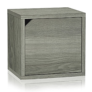 Way Basics Closet Organizer and Storage - Modular Connect Door Cube (Tool-free Assembly)