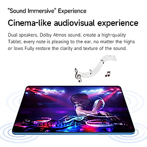 10.1 Inch Tablet, Quad-Core Processor 3GB RAM 64GB ROM, 1280 * 800 IPS Touch Screen, 8MP+2MP Camera, 6000mAh Long Battery Life, WiFi BT Android 12 Tablet