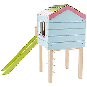 Lottie Dollhouse by Lottie | Wooden Tree House for Lottie Dolls | Wooden Doll House Playset | Made with Real Wood
