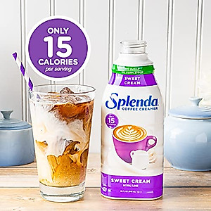 SPLENDA Sugar Free Sweet Cream Coffee Creamer, 32 Fl Oz