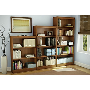 South Shore Axess 5-Shelf Bookcase - Morgan Cherry