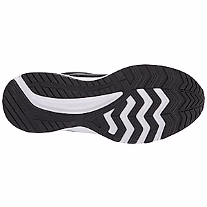 Saucony Men's Cohesion 15 Running Shoe, Black/White, 11