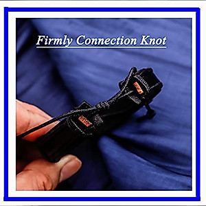 MILAKOO 6 Pcs Black Braided Leather Bracelets for Men Women Cuff Wrap Wristbands