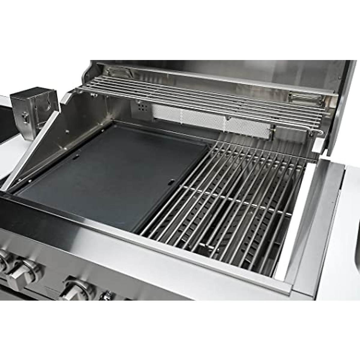 Mont Alpi MAGR Dual Sided Heavy Duty Cast Iron Reversible Griddle Grill Pan Plate - Flat & Ridged Surface - Fits any Mont Alpi Grill Model