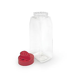 ePackageSupply 32 oz Plastic Spice Jars Bottles Containers are perfect for storing spices, herbs, and powders. Each jar comes with a lined cap, is BPA-free, and proudly made in the USA
