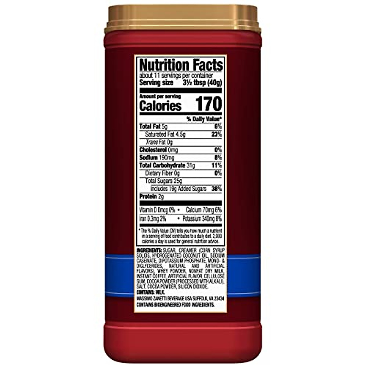 Hills Bros. Instant Cappuccino Mix, French Vanilla - Easy to Use, Enjoy Coffeehouse Flavor from Home – Decadent Cappuccino with a Hint of Sweetness and Vanilla in Light Coffee, 16 Ounce (Pack of 6)