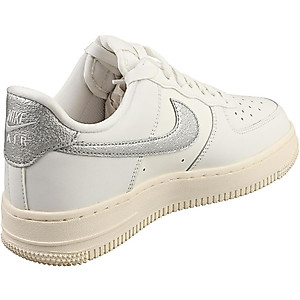 Nike Air Force 1 Low Women Summit White/Metallic Silver DQ7569-100 8.5