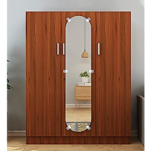 BAGTeck 22 Sets of Mirror Holder Clips Kit，Crystal Clear Plastic Mirror Clip, Mirror Holder Clips Glass Retainer Clips Kit，Mirror Hanging kit with Screws and Fixed Mirror Box Door