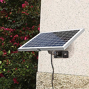 SUNER POWER 12V Solar Battery Charger Maintainer, Waterproof 10W Solar Trickle Charger, High Efficiency Solar Panel Kit, Built-in Intelligent MPPT Controller + Adjustable Bracket + SAE Cable Kits