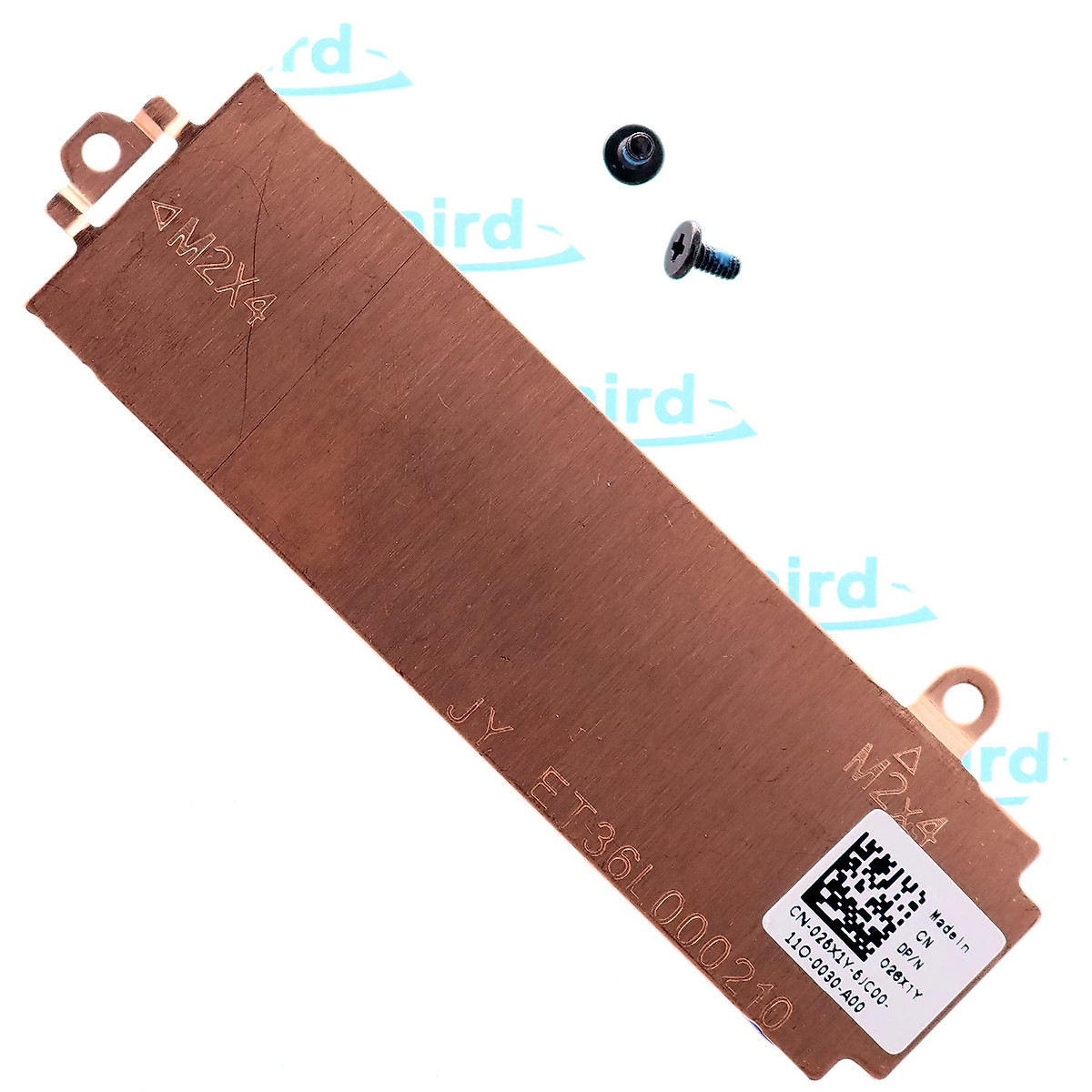 Deal4GO Slot 2/Slot 1 M.2 2280 SSD Heatsink Cover Thermal Pad 29GT8 26X1Y 026X1Y for Dell G15 5510 5511 5515 Alienware M15 R5 M15 R6