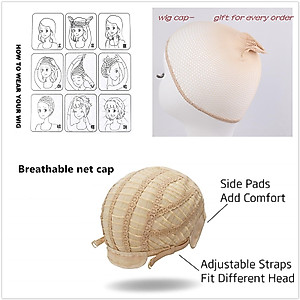 Men's Wig Short Brown Natural Wave Fluffy Halloween Heat Resistant Synthetic Cosplay Costume Wigs