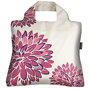 Envirosax Reusable Grocery Bags- Set of 3 Oriental Spice, Foldable Quality Shopping Tote Bag, Eco-Friendly Polyester, Waterproof and Machine Washable. For Shopping, Travel, Arts, Crafts, Multi Use