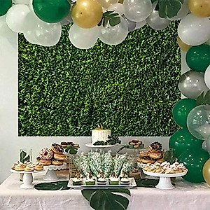 Art Studio 9x6ft Green Leaves Photography Backdrops Spring Nature Party Decoration Outdoorsy Theme Newborn Baby Shower Backdrop Wedding Photo Background Studio Props Booth Vinyl