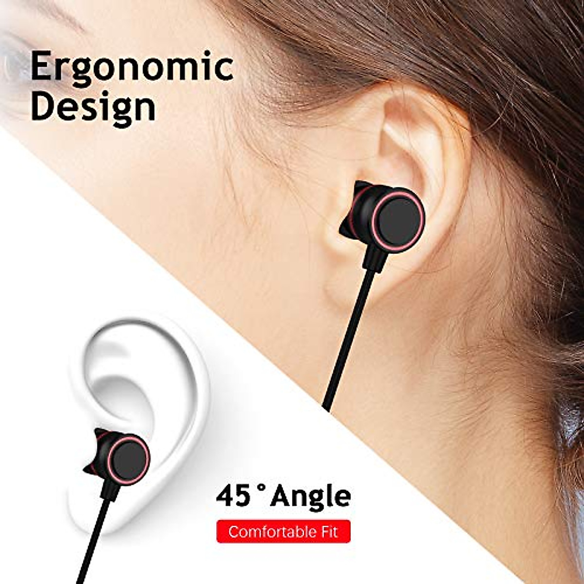 ACAGET USB C Headphones, DAC Bass HiFi Setero Earbuds for Samsung S22 Ultra Wired Noise Cancelling Earphones with Mic in-Ear Type C Headphone for Galaxy S23 S21 S20 FE A53 OnePlus 10 Pro 9 Pixel 7 6A