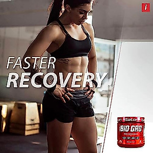 iSatori Bio-GRO Protein Synthesis Amplifier - Build Lean Muscle, Speed Recovery and Increase Strength - Bio-Active Proline-Rich Peptides Post Workout Muscle Builder - Unflavored (60 Servings)