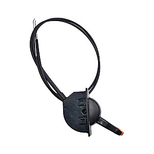 Partman GY20948 Replace Fit for John Deere Throttle & Choke Cable GY20772 Twin Control Handles Fit for JD Model 125 135 145 155C 190C LA120 LA130 LA140 LA150 X140 LA135 LA145 LA155 LA165 LA175