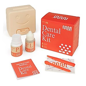 mastermedi Zinc Oxide Eugenol Cement Dental Care Kit Glue For Crowns & Bridges Filling