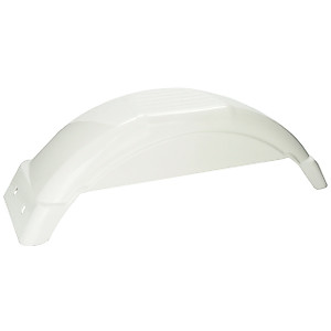 Fulton 008541 White Plastic Fender for 8"-12" Tire Size