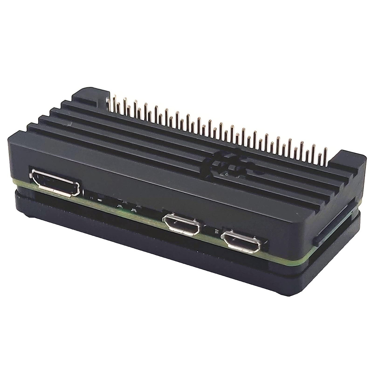 WEIYIXING Raspberry Pi Zero 2W Case, Raspberry Pi Zero Aluminum Passive Case with Pin Header for Raspberry Pi Zero 2W/Zero W/Zero